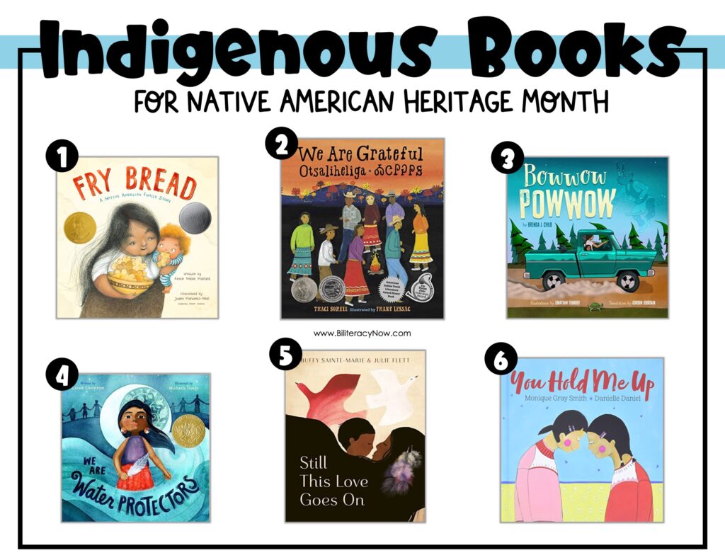 Indigenous Books for Native American Heritage Month - Biliteracy Now